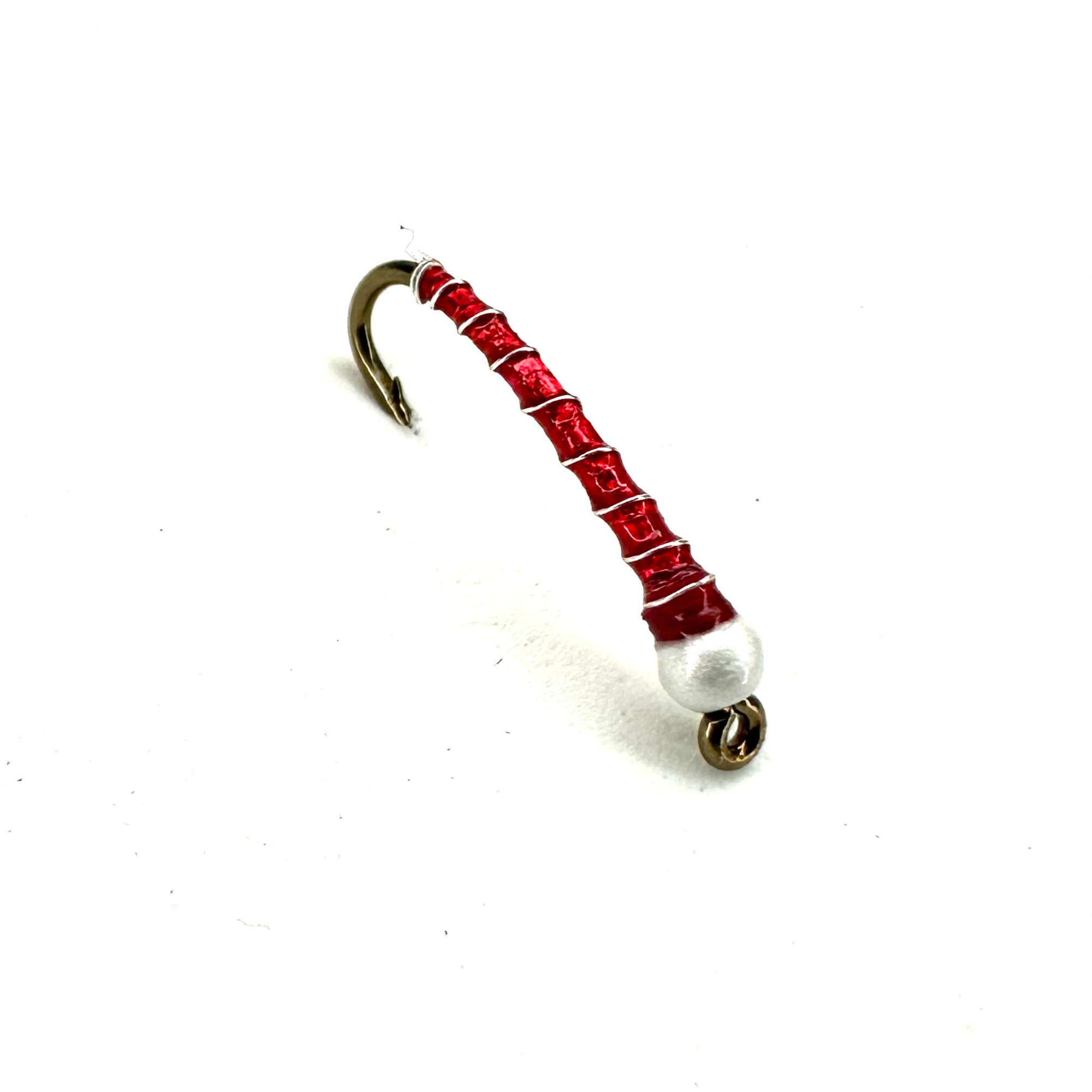 Holographic Bloodworm – MylesHigh.Flyfishing