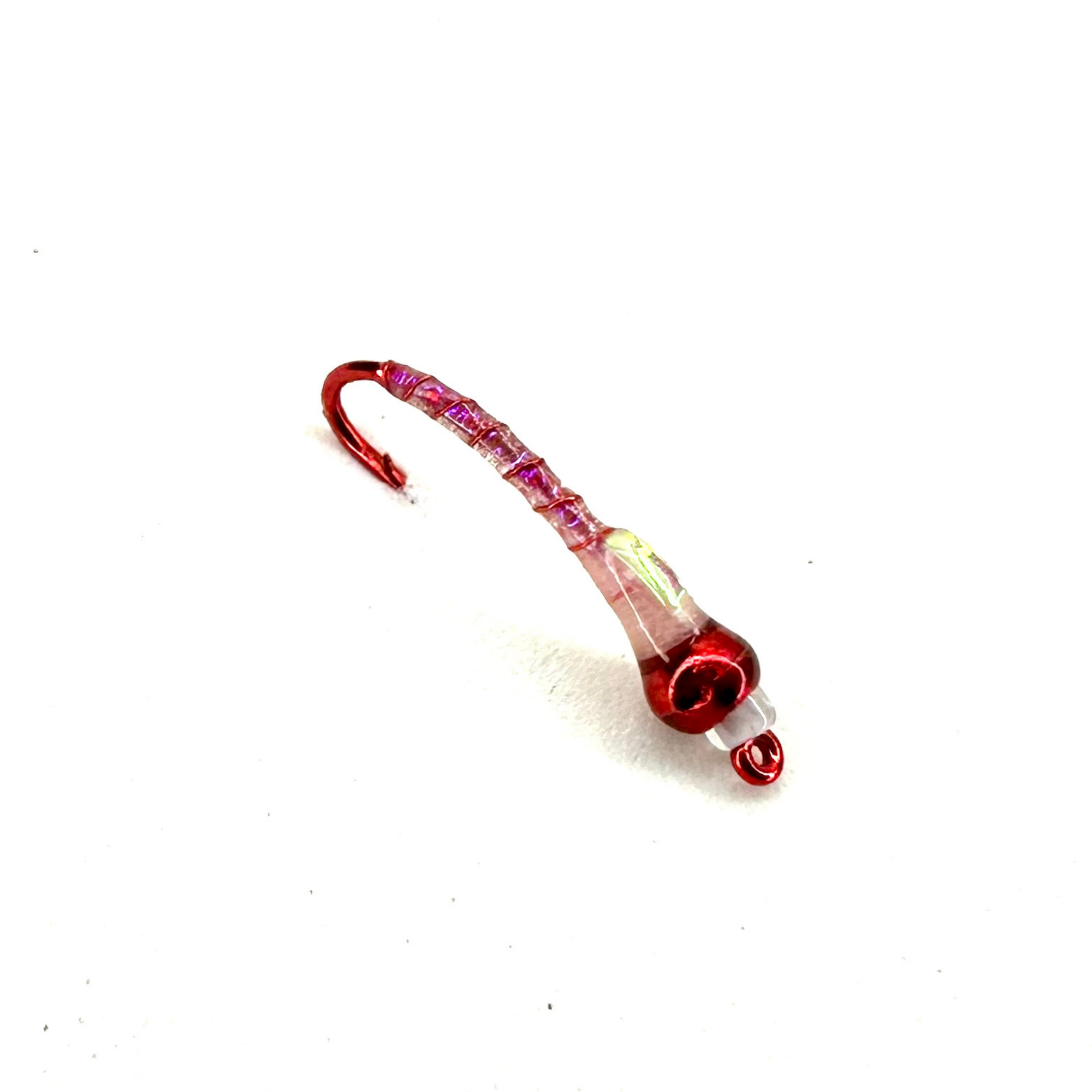 UV Bloodworm, Tungsten BH – MylesHigh.Flyfishing